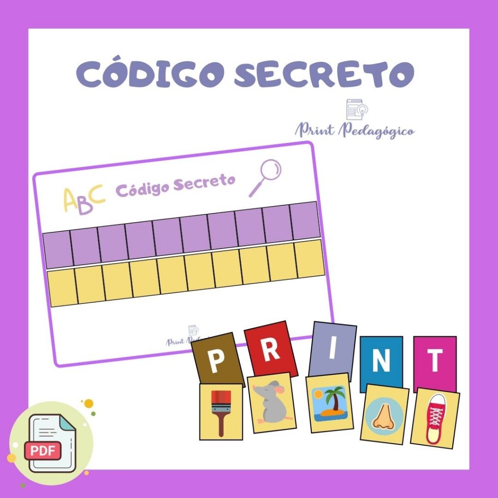 CÓDIGO SECRETO – Print Pedagógico